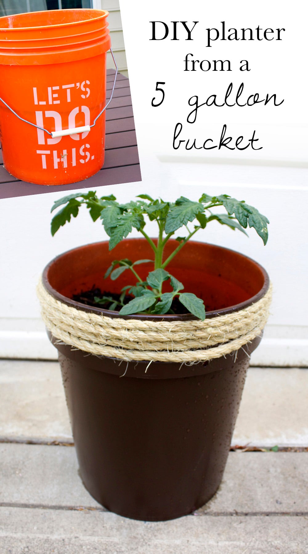 How to Make a 5 Gallon Bucket Planter