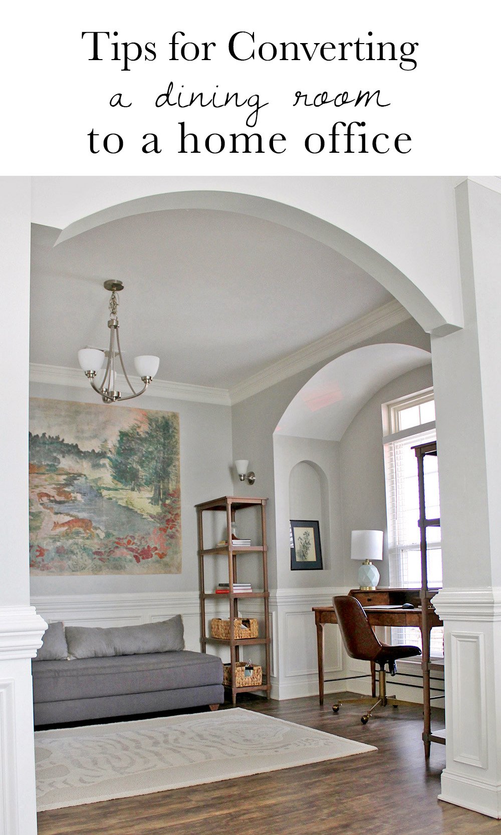 Converted Dining Room into Office